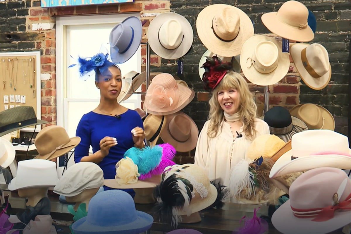 Derby Styles on Virginia This Morning – Wallaroo Hat Company