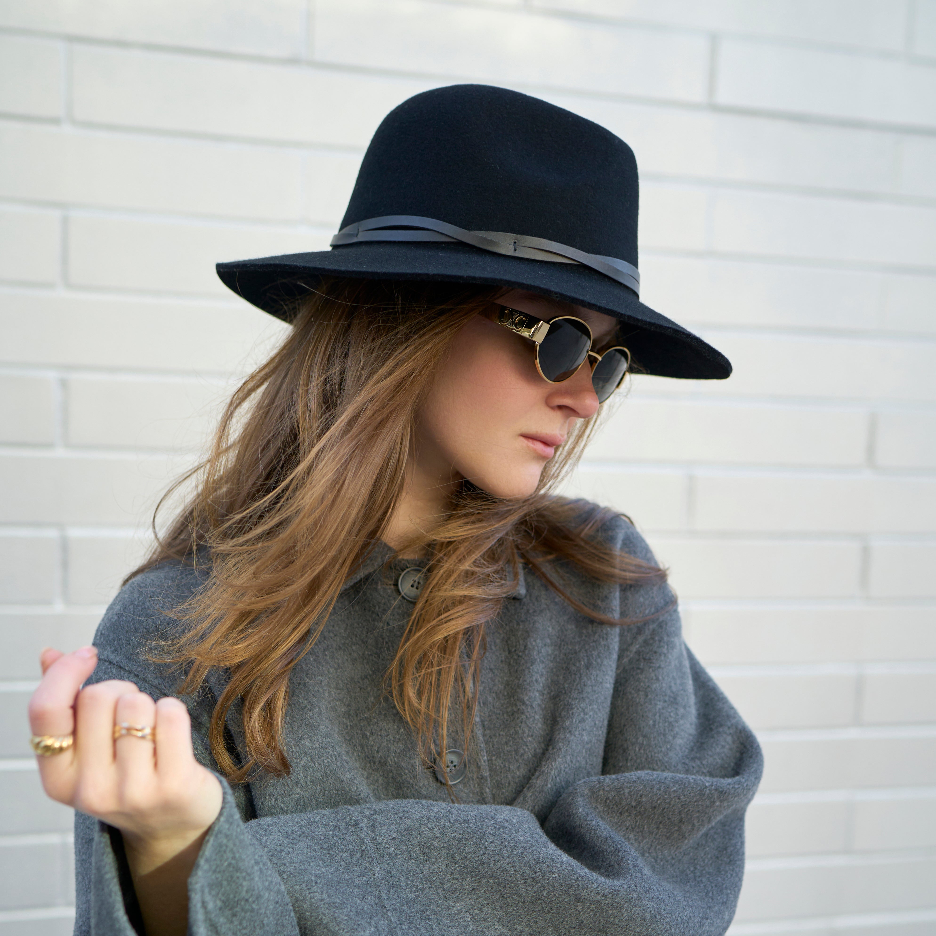 Women's Aspen UPF Felt Fedora Sun Hat - Sun Protection Hats for Women ...