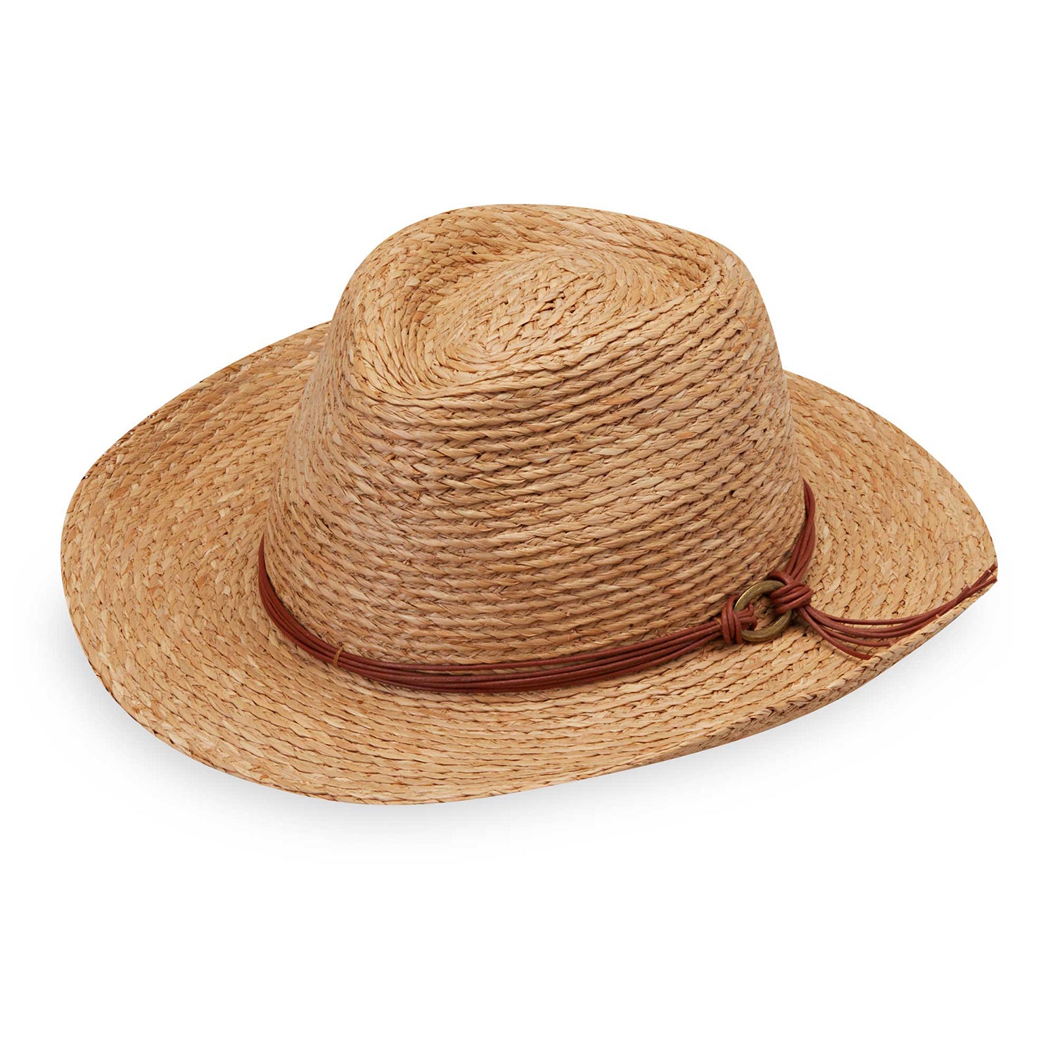Quinn Straw Cowboy Sun Hat - Cowboy Sun Hats for Women – Wallaroo Hat ...